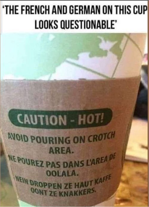 Random Photo: Caution - Hot Coffee! - MajorGeeks