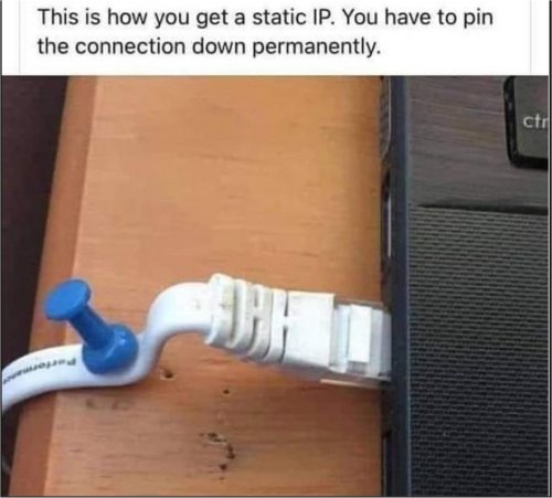 Random Photo: Static IP - MajorGeeks