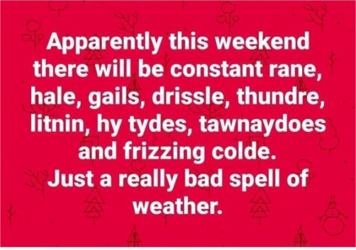 Random Photo: Bad Spell of Weather - MajorGeeks