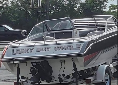 Random Photo: Intact Leaky Boat... - MajorGeeks