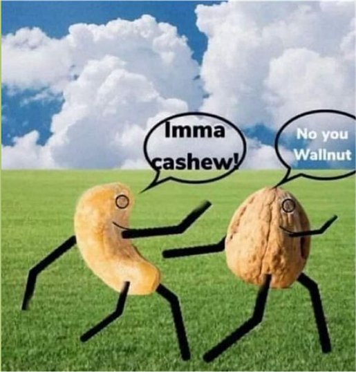 Random Photo: Joke is Nuts - MajorGeeks