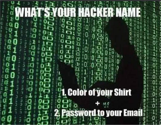Random Photo: Hacker Name - MajorGeeks