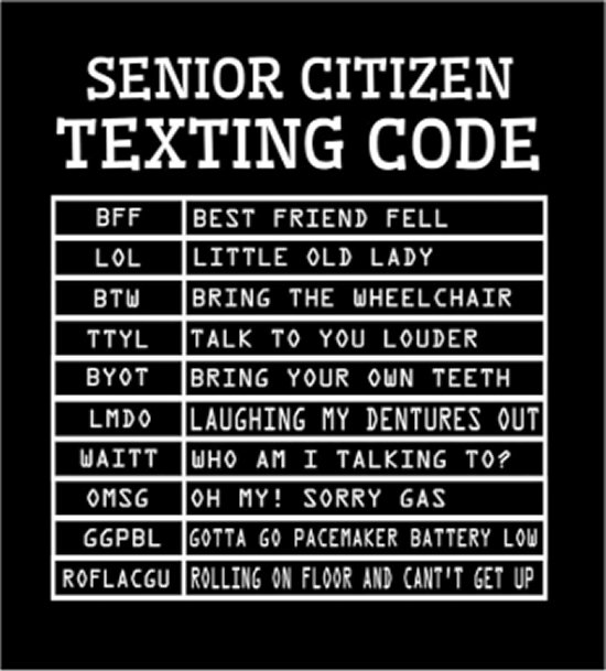 Random Photo: Senior Citizen Codes - MajorGeeks