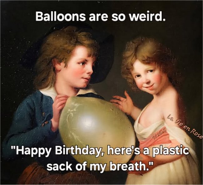 Random Photo: Weird Balloons - MajorGeeks