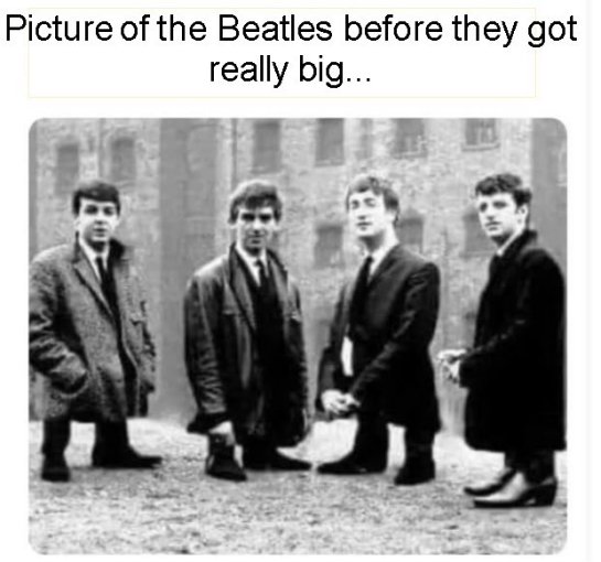 Random Photo: Before They Got Big - MajorGeeks