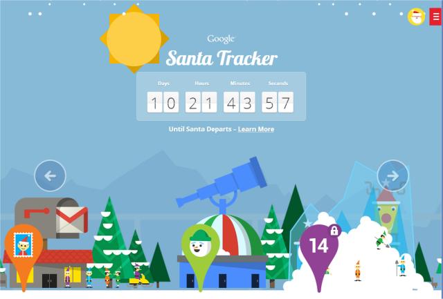 Track Santa online with Google and Norad - MajorGeeks