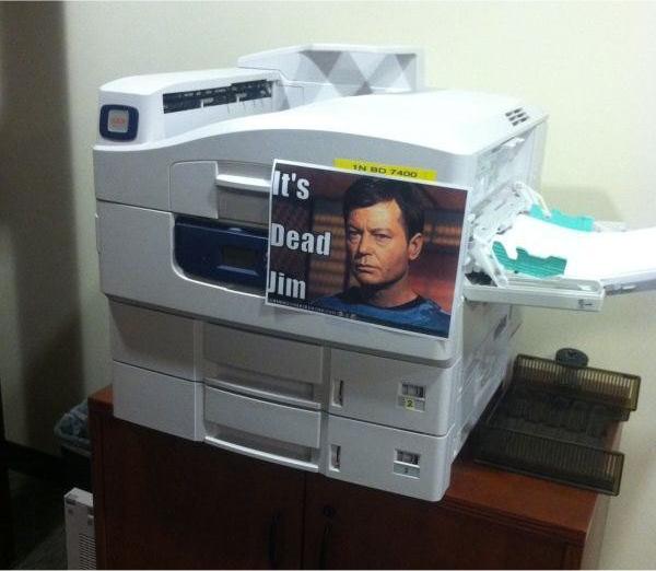 Random Photo: It's dead Jim! - MajorGeeks