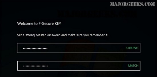 F-Secure Key securely stores passwords, logins, emails, PIN codes and ...