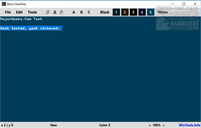 Black NotePad Brings Colors and Fonts to Your Basic Text Editor ...